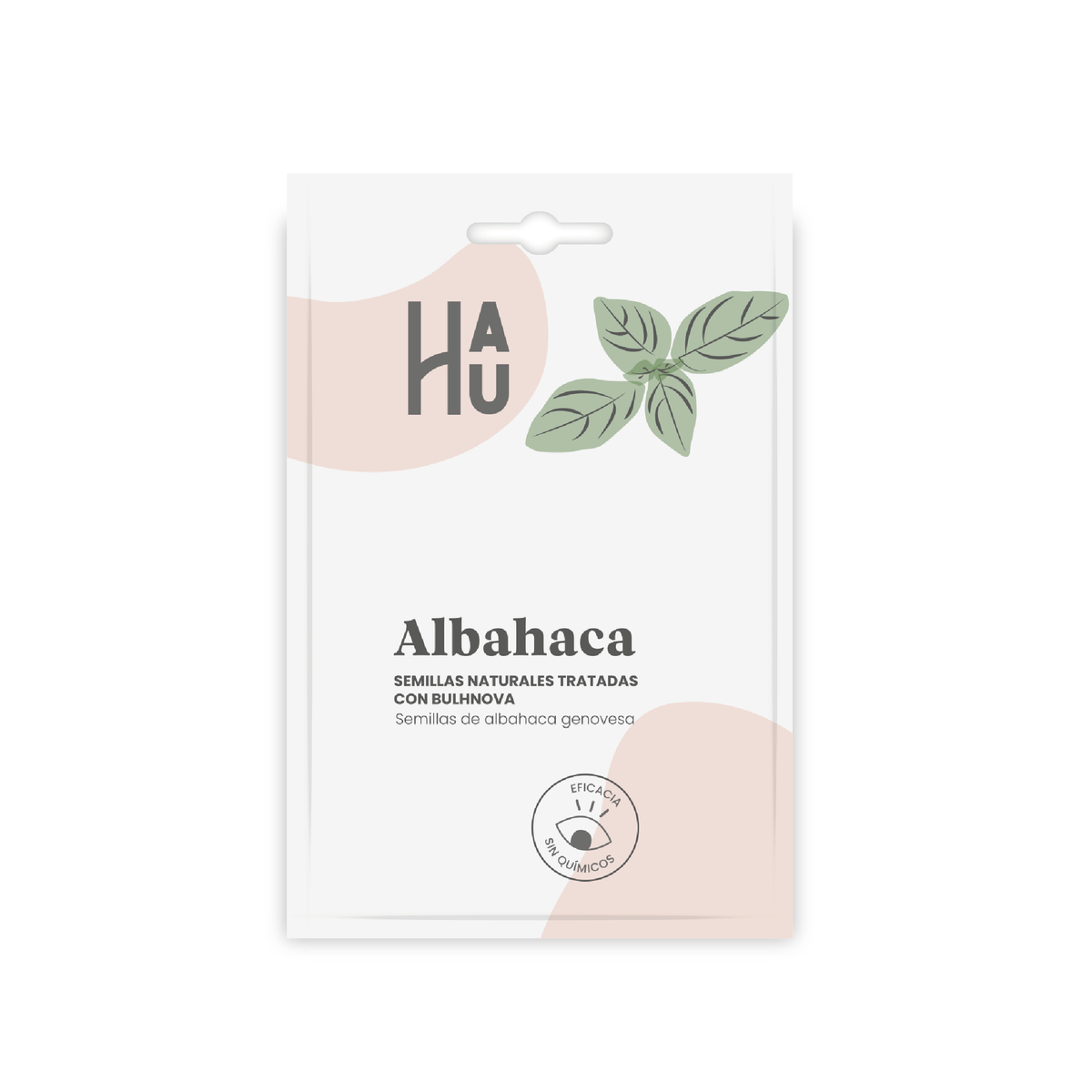 Semillas naturales de Albahaca. Recubiertas con bioestimulante para un ...